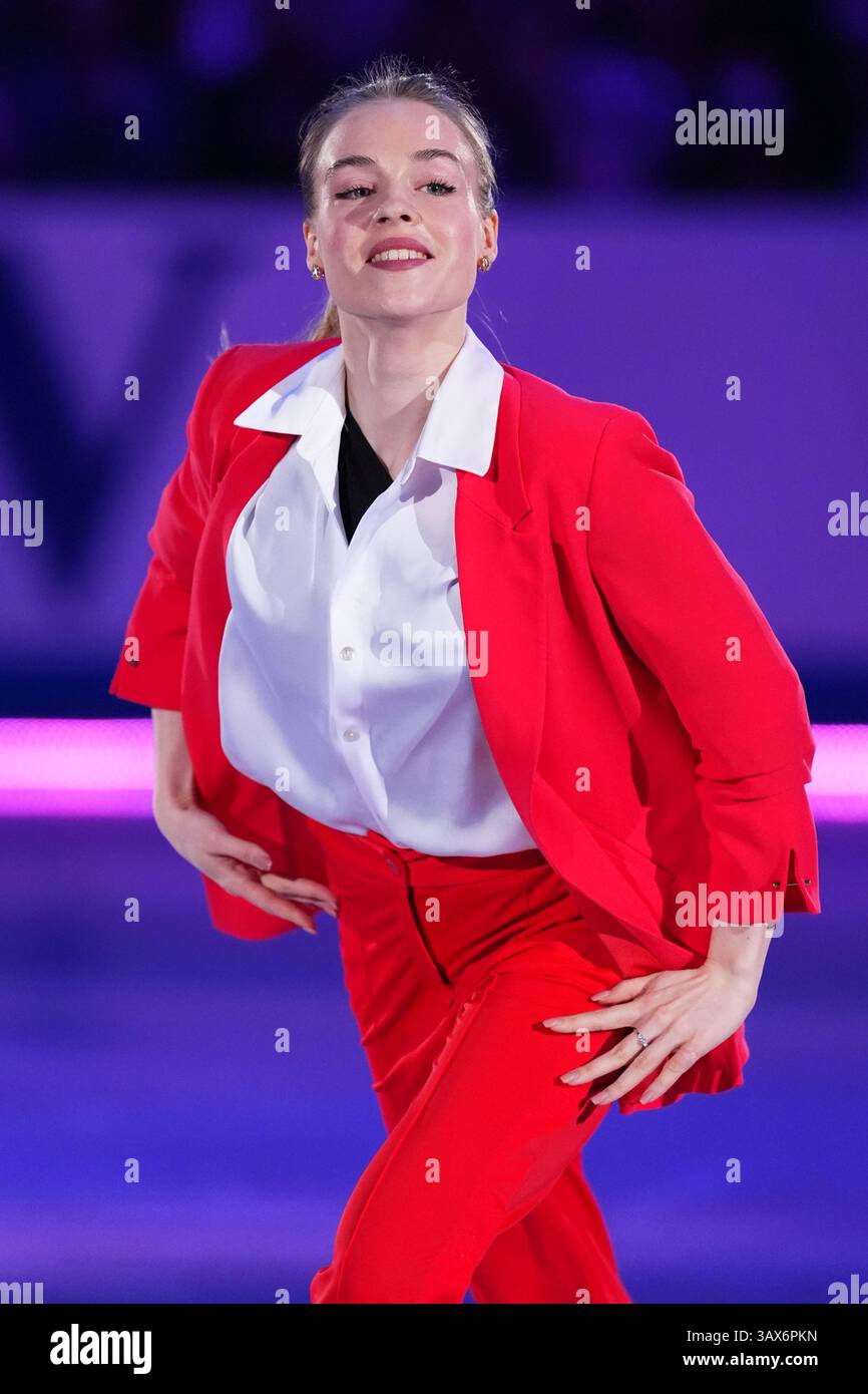 Anastasiia Gubanova (GEO), APRIL 20, 2025 - Figure Skating : ISU World ...