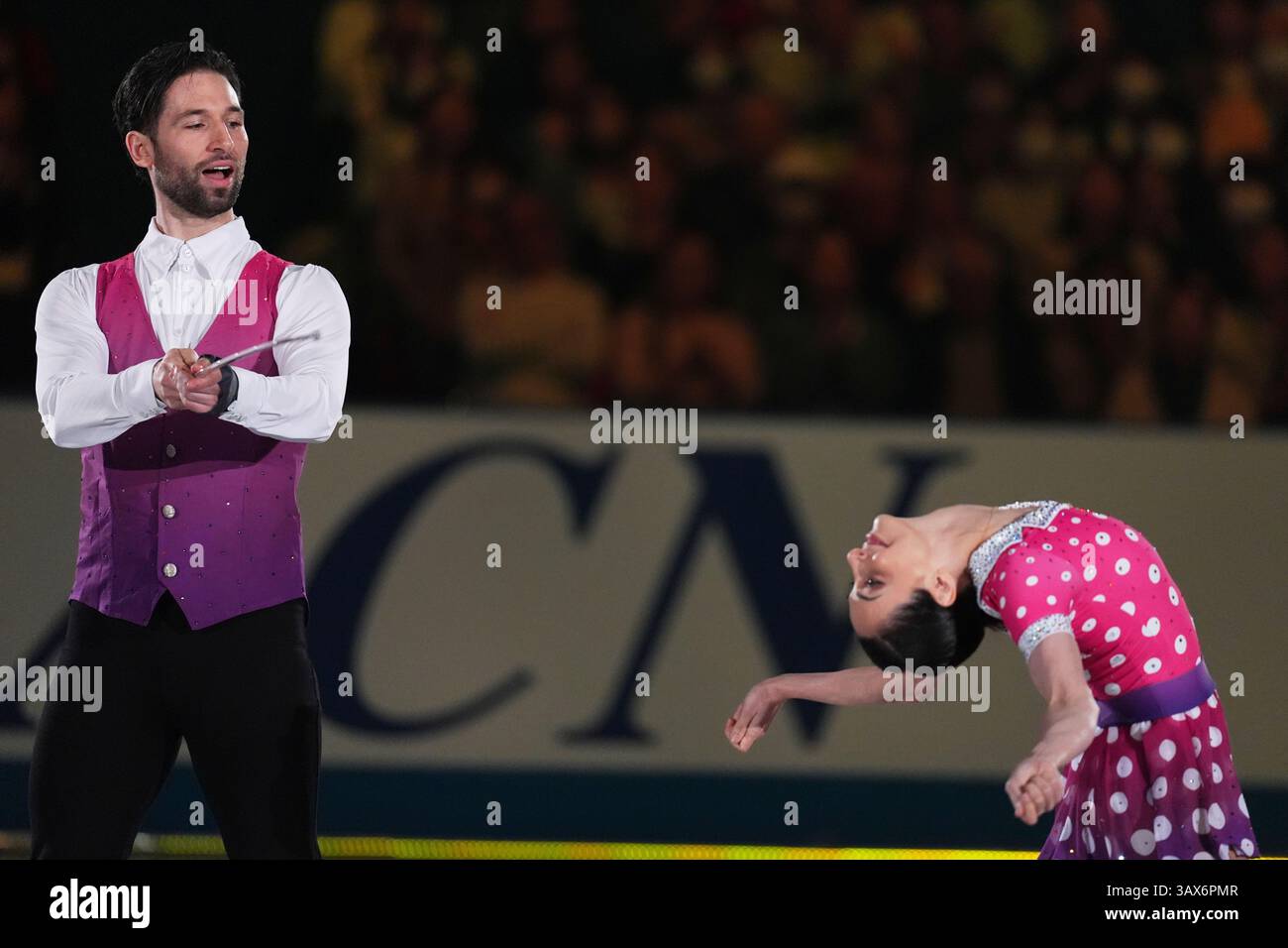 Tokyo, Japan. 20th Apr, 2025. Deanna Stellato-Dudek & Maxime Deschamps ...