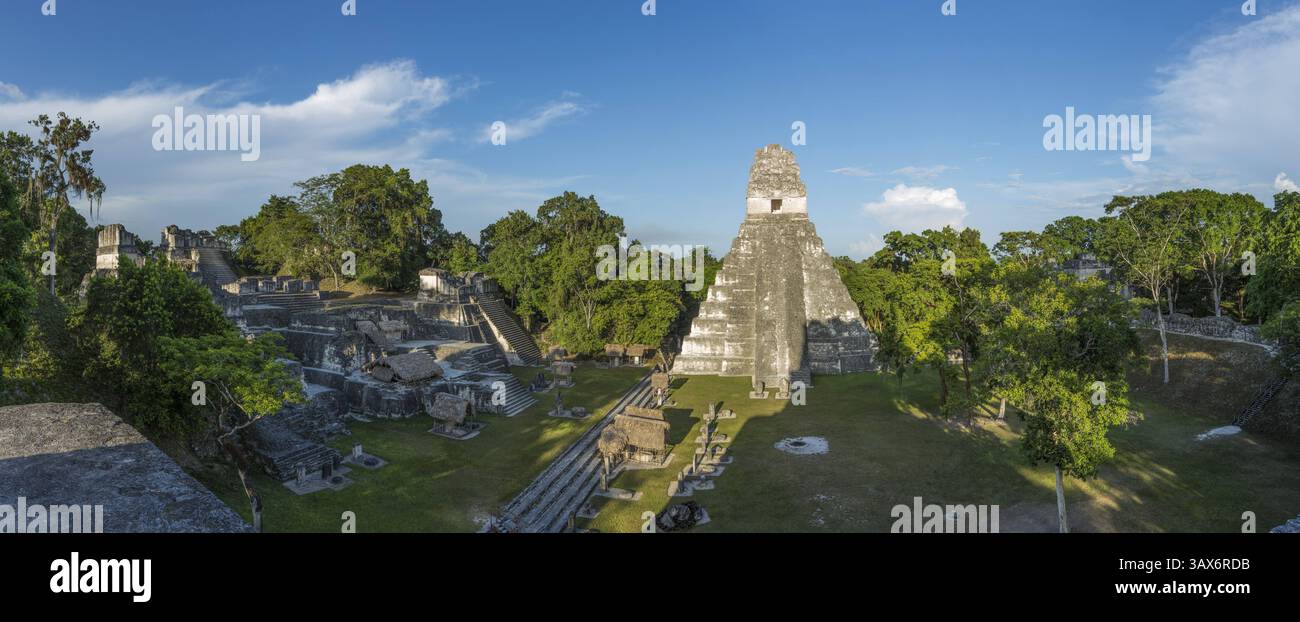August 2, 2014 - Tikal National Park, Peten, Guatemala - Temple I, or ...
