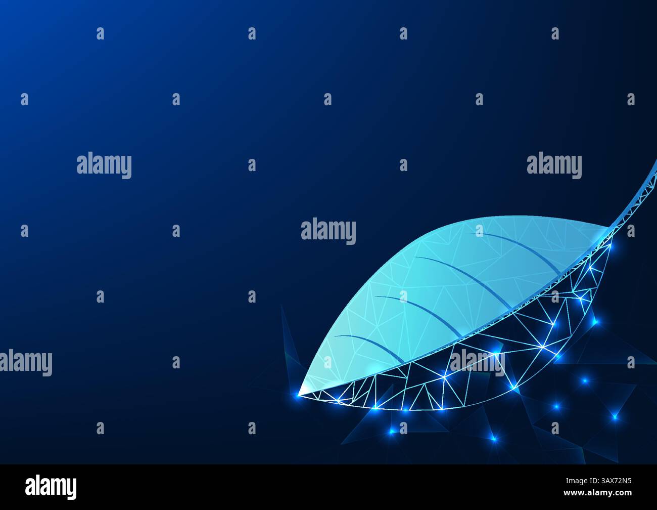 Sustainable innovation, natural leaves combined with technology ...