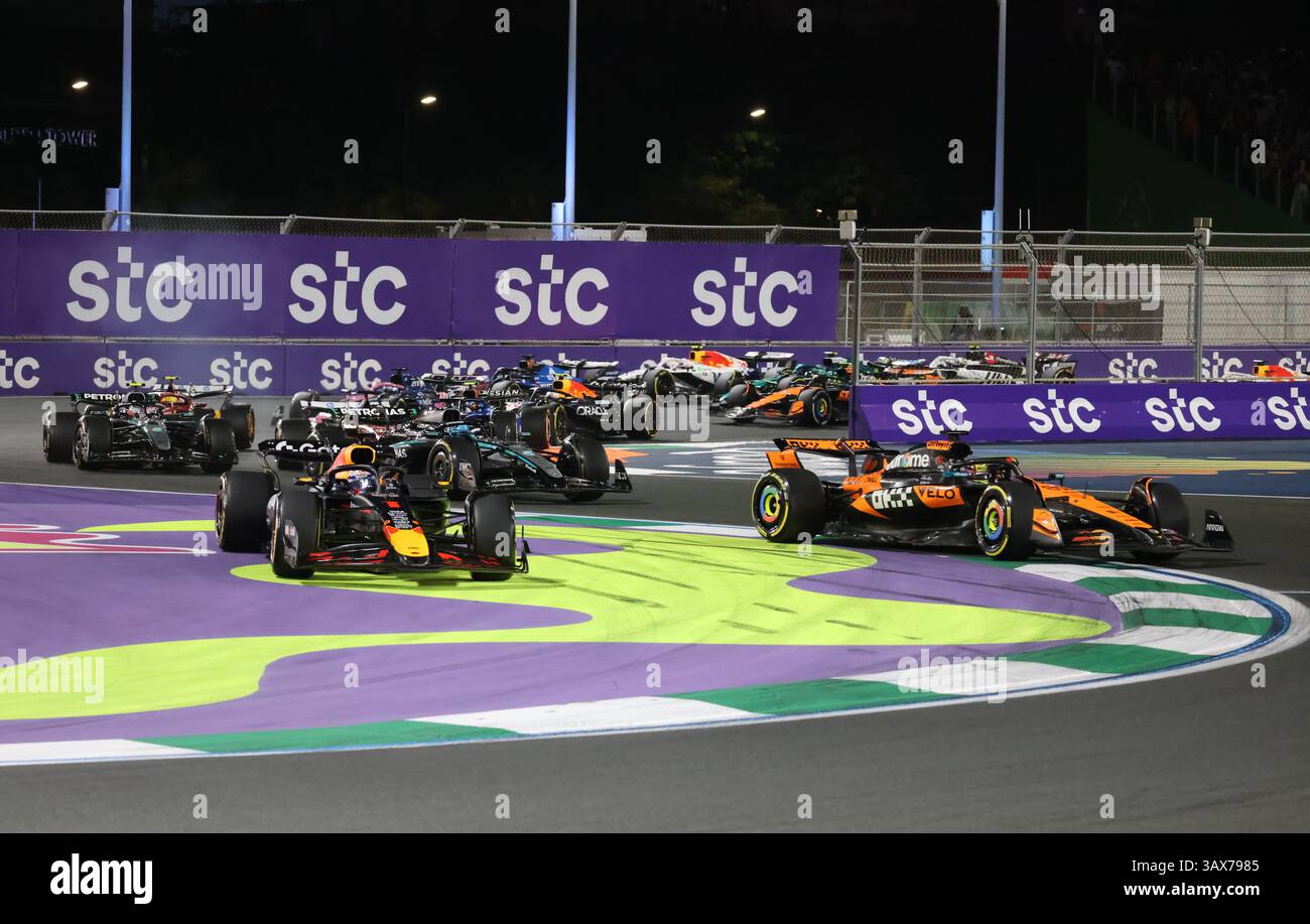 Jeddah, Saudi Arabia. 20th Apr, 2025. Red Bull's driver Max Verstappen ...