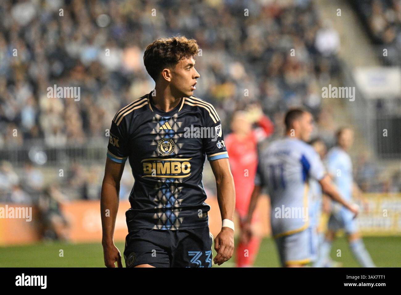 CHESTER, PA - APRIL 19: Philadelphia Union midfielder Quinn Sullivan ...