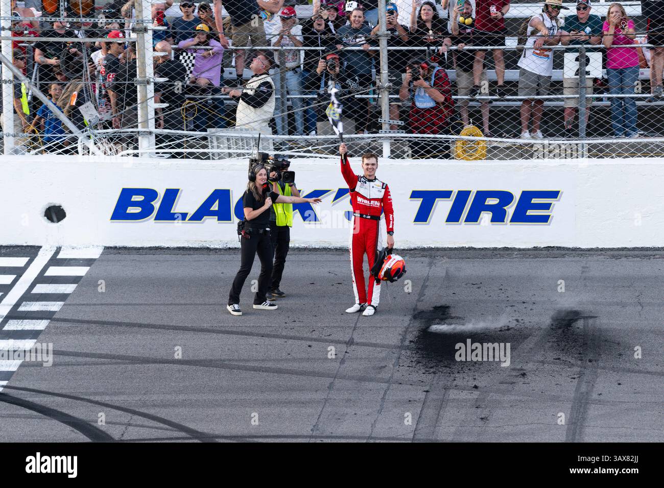 Rockingham, North Carolina, USA. 19th Apr, 2025. NASCAR Xfinity Series ...