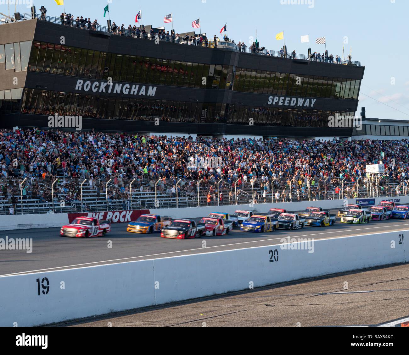 Rockingham, North Carolina, USA. 18th Apr, 2025. NASCAR Craftsman Truck ...