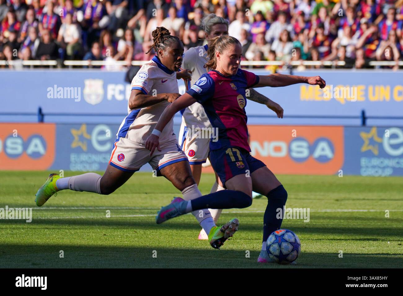 Barcelona, Spain. 20th Apr, 2025. Barcelona, Spain, April 20 2025: Ewa ...