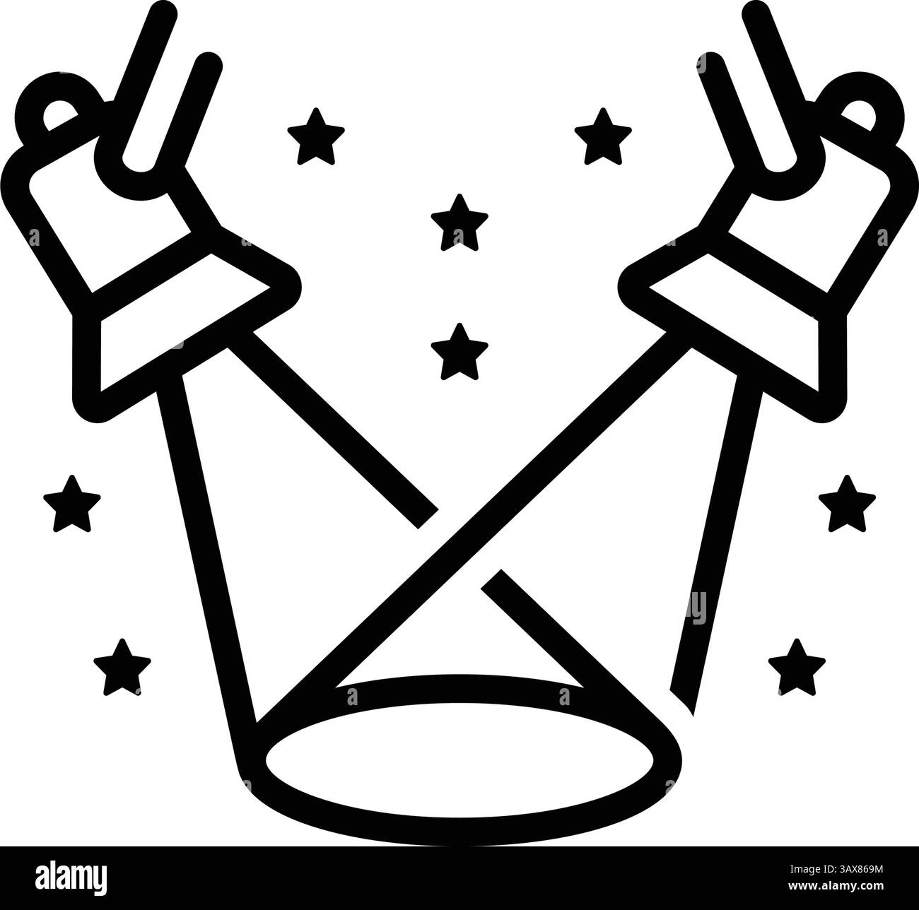 Icon for spotlight, limelight Stock Vector Image & Art - Alamy