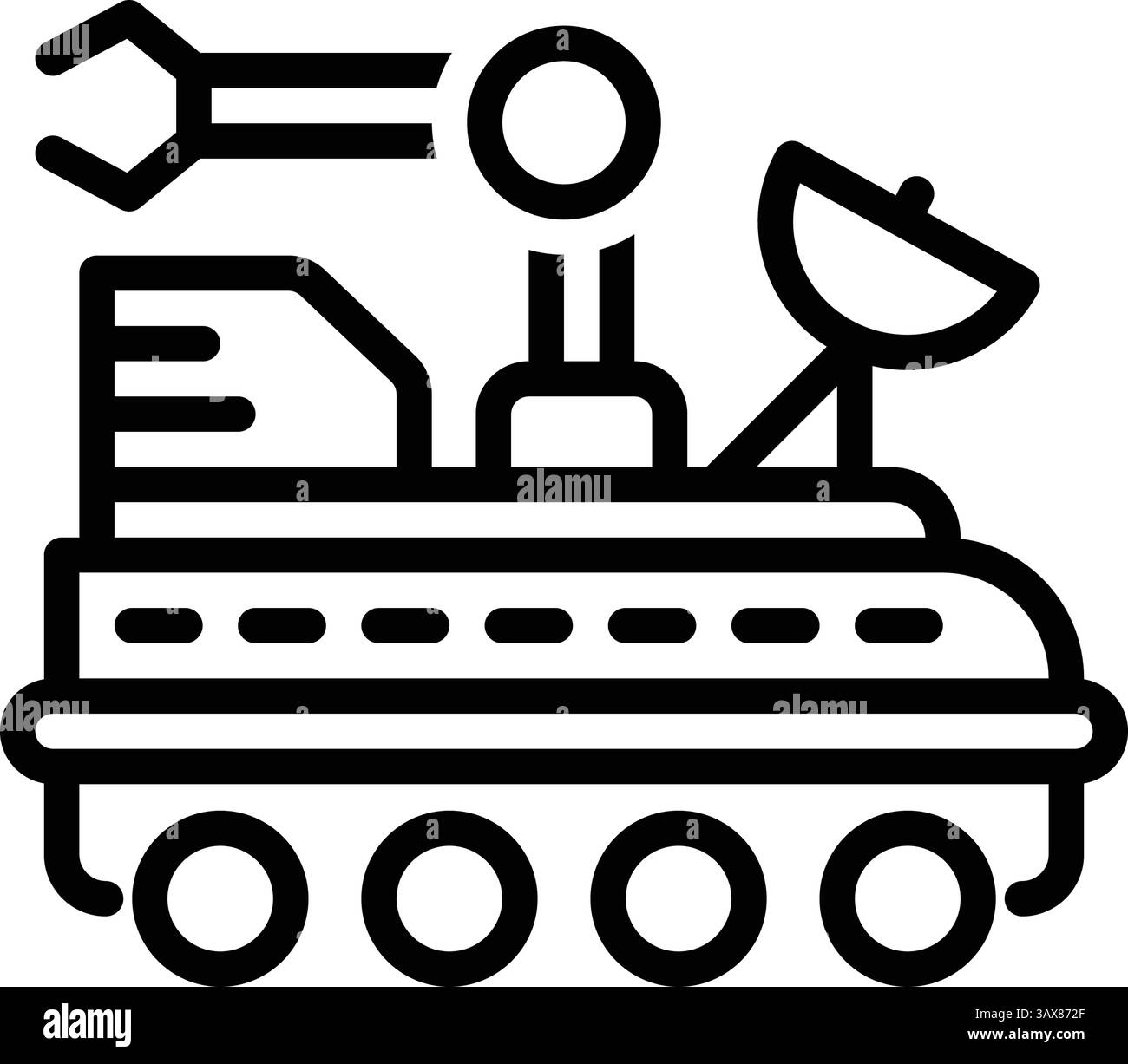 Robot mission Black and White Stock Photos & Images - Alamy