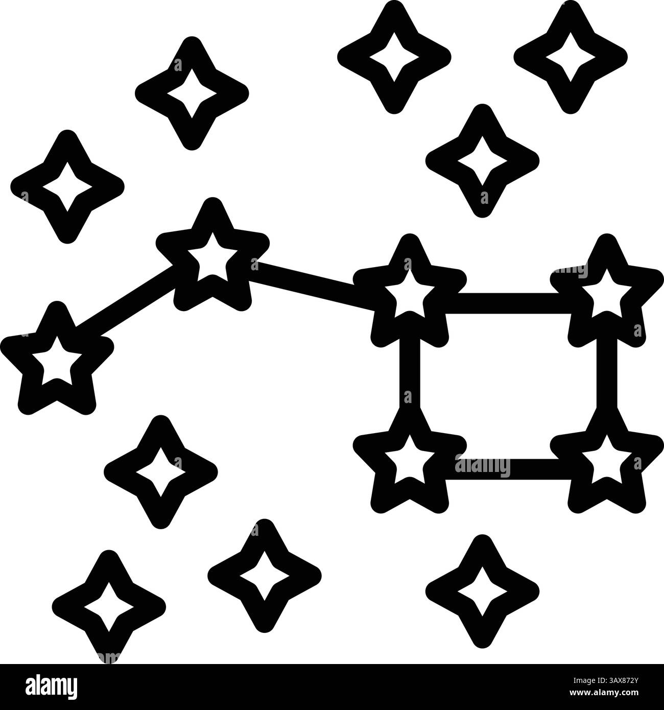 Big dipper vector vectors hi-res stock photography and images - Alamy