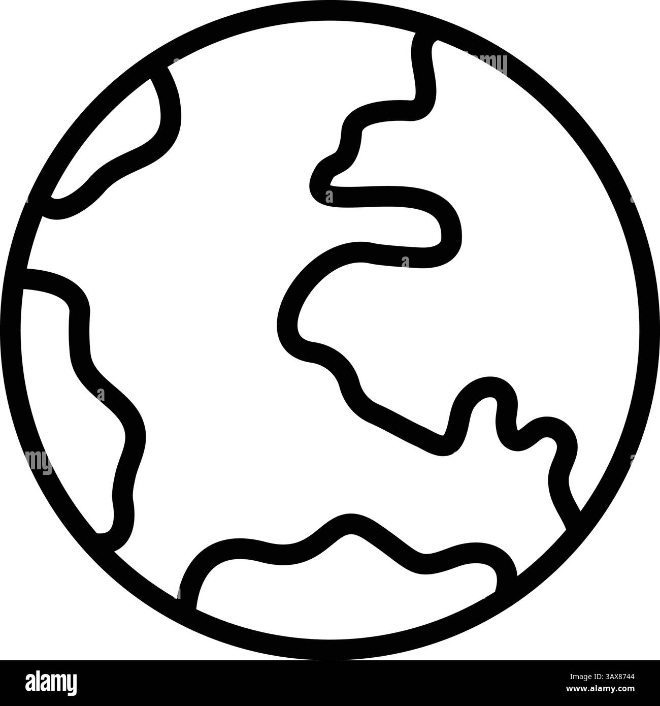 Icon for earth, spherical Stock Vector Image & Art - Alamy