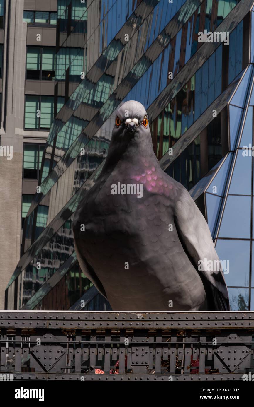 'Dinosaur' sculpture by Iván Argote on display at the Spur in NYC's ...