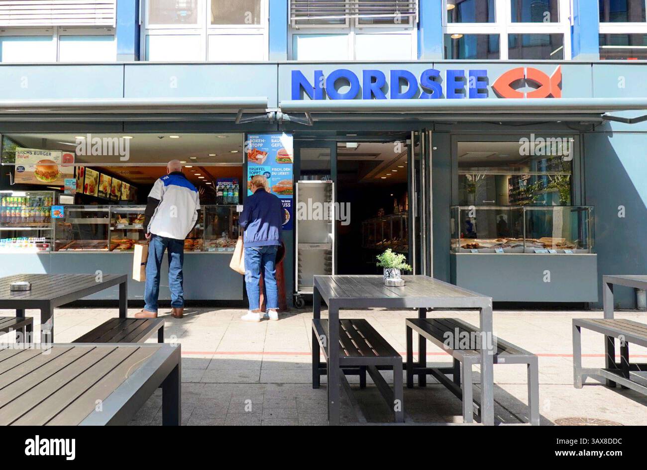 Nordsee Fischgeschäft - gesehen am 16.04.2025 in Hannover *** Nordsee ...