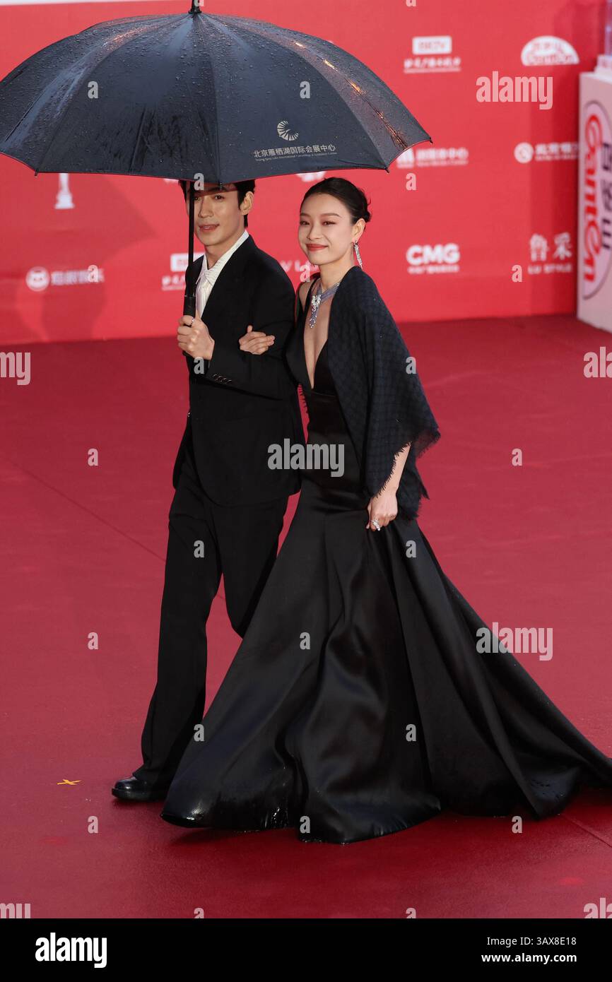 The opening red carpet ceremony of the 15th beijing international hi-res stock photography and ...