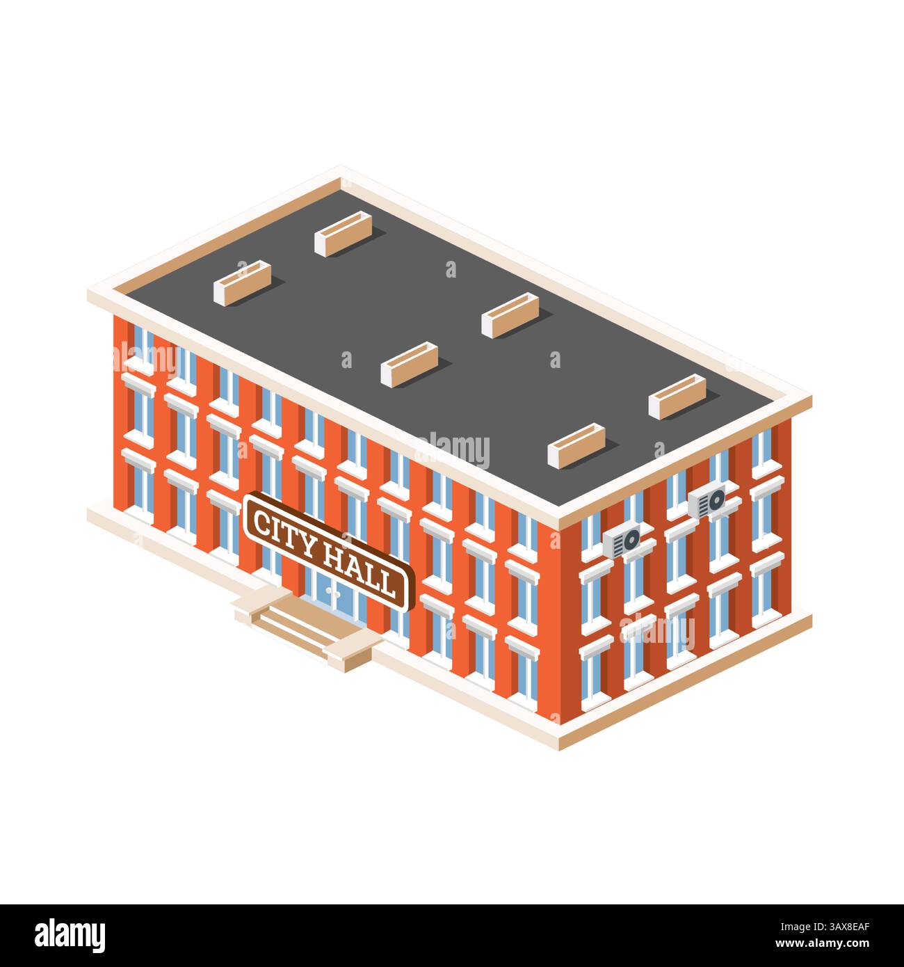 Architecture facade modern building Stock Vector Images - Alamy