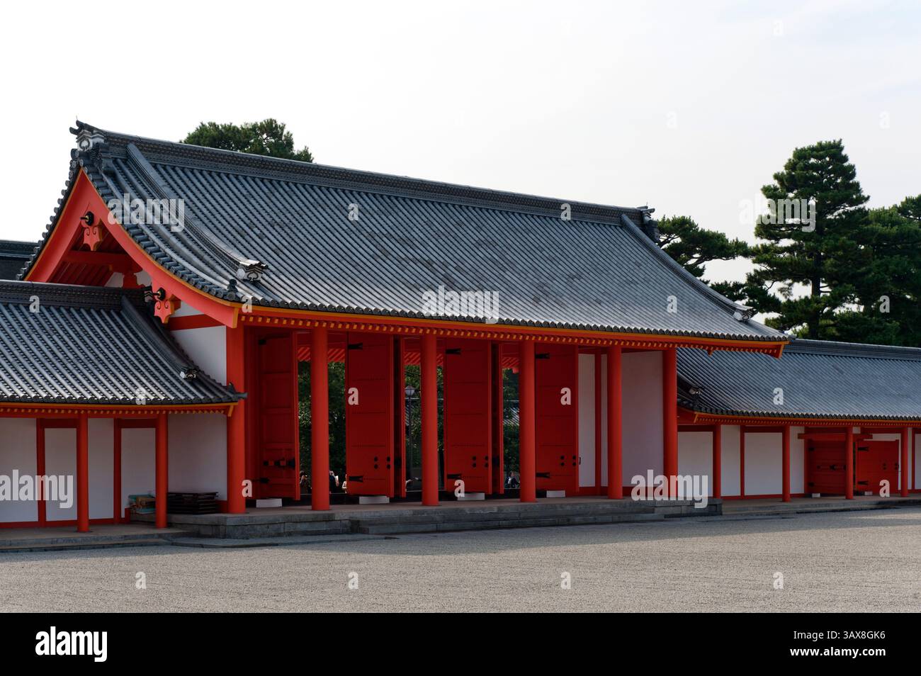 The Jomeimon Gate, main entry to the Dantei (South Garden) of the Kyoto ...