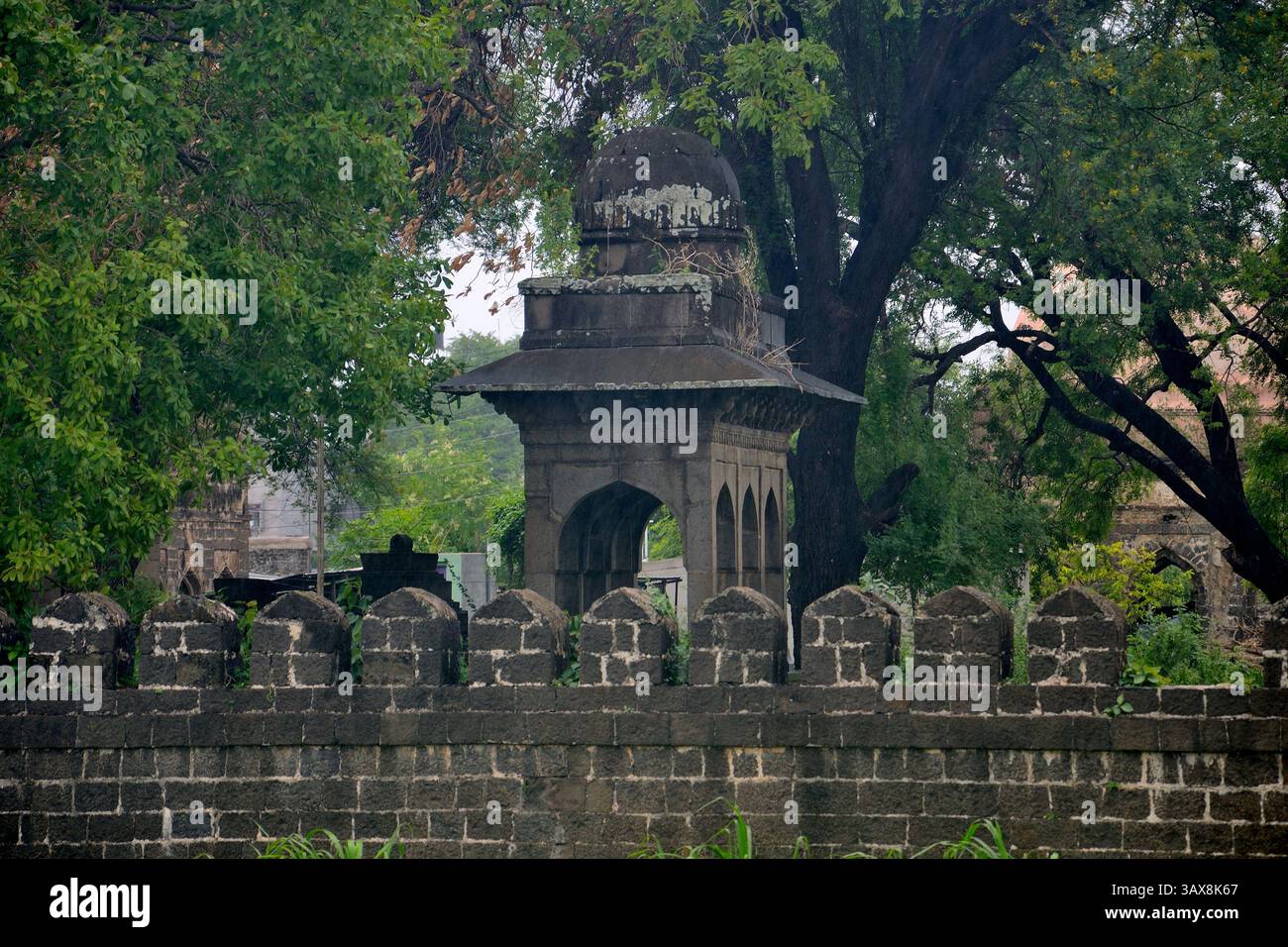 Bagh Rauza, a small complex which includes the tombs of Ahmed Nizam ...