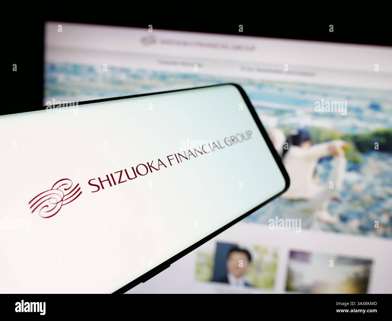 In this photo illustration, a smartphone with the logo of company ...