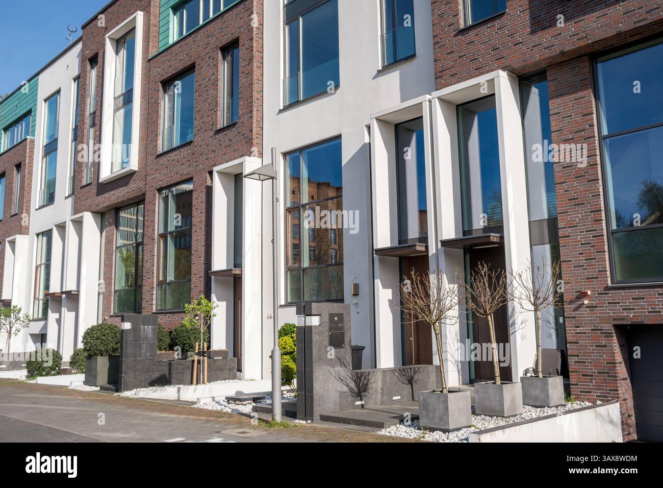 Modern serial housing seen in Berlin, Germany Stock Photo - Alamy