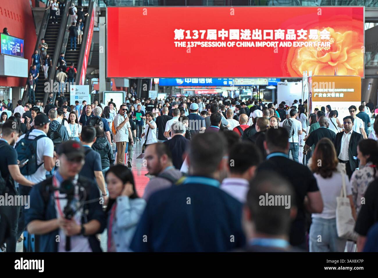 The first phase of the 137th canton fair has ended hi-res stock ...