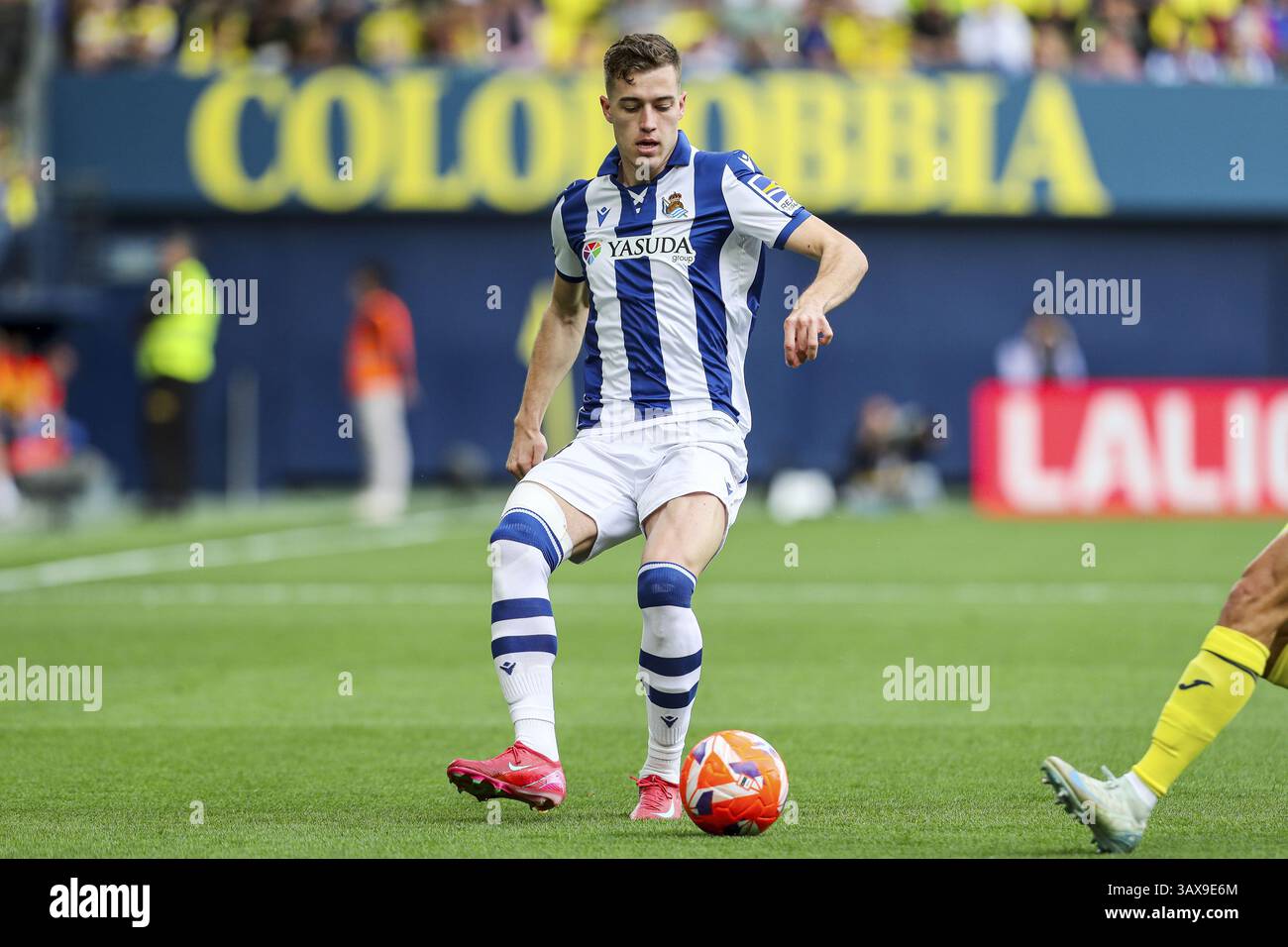 Luka Sucic of Real Sociedad during the Spanish championship La Liga ...