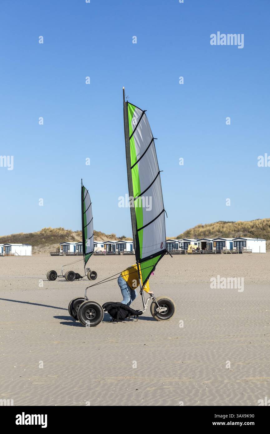 Beach sailing, holiday cottage, beach, Hoek van Holland, Rotterdam ...