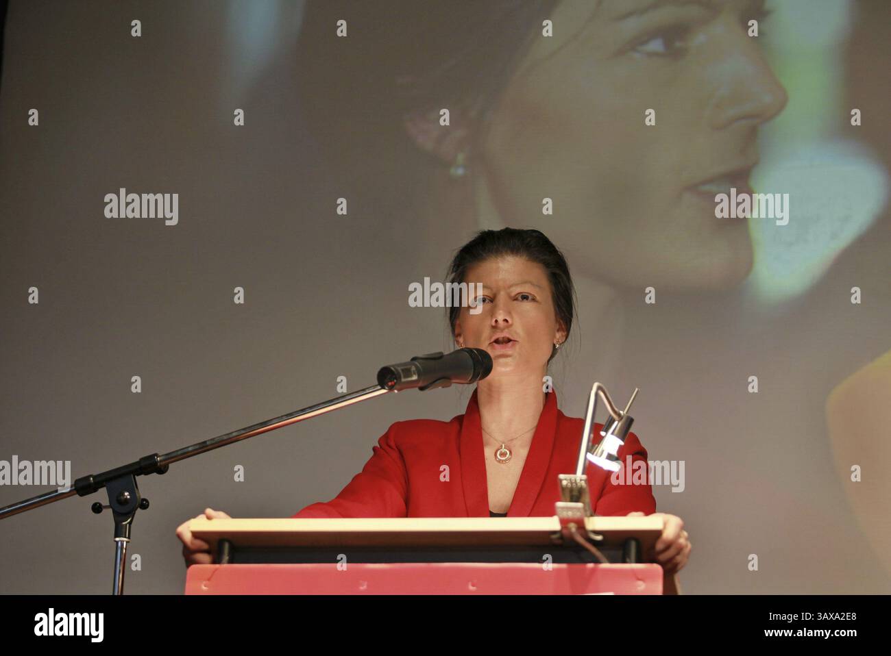 Sarah Wagenknecht, Left Party, German politician Stock Photo - Alamy