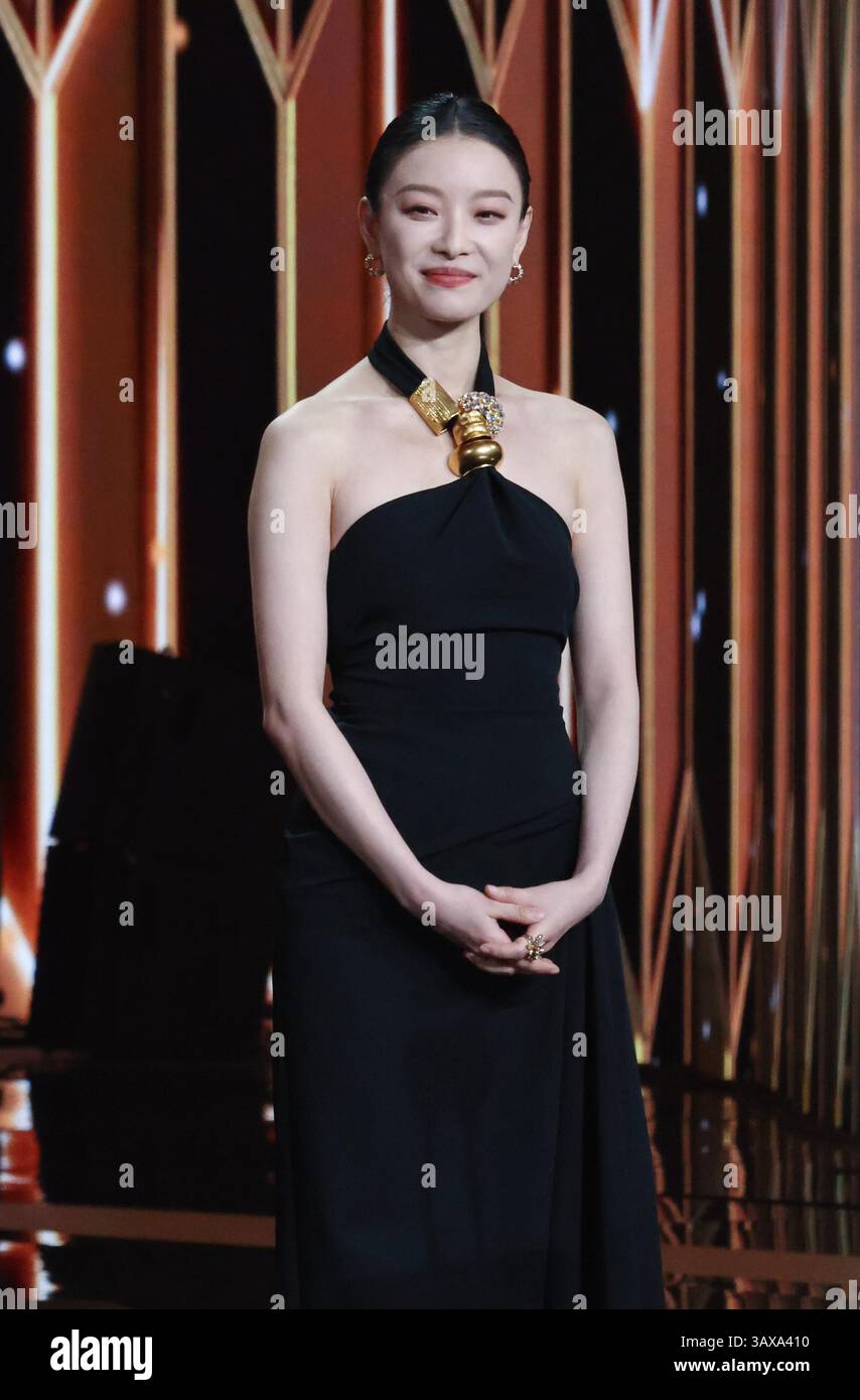 Chinese actress Ni Ni attends the opening ceremony of the 15th Beijing ...