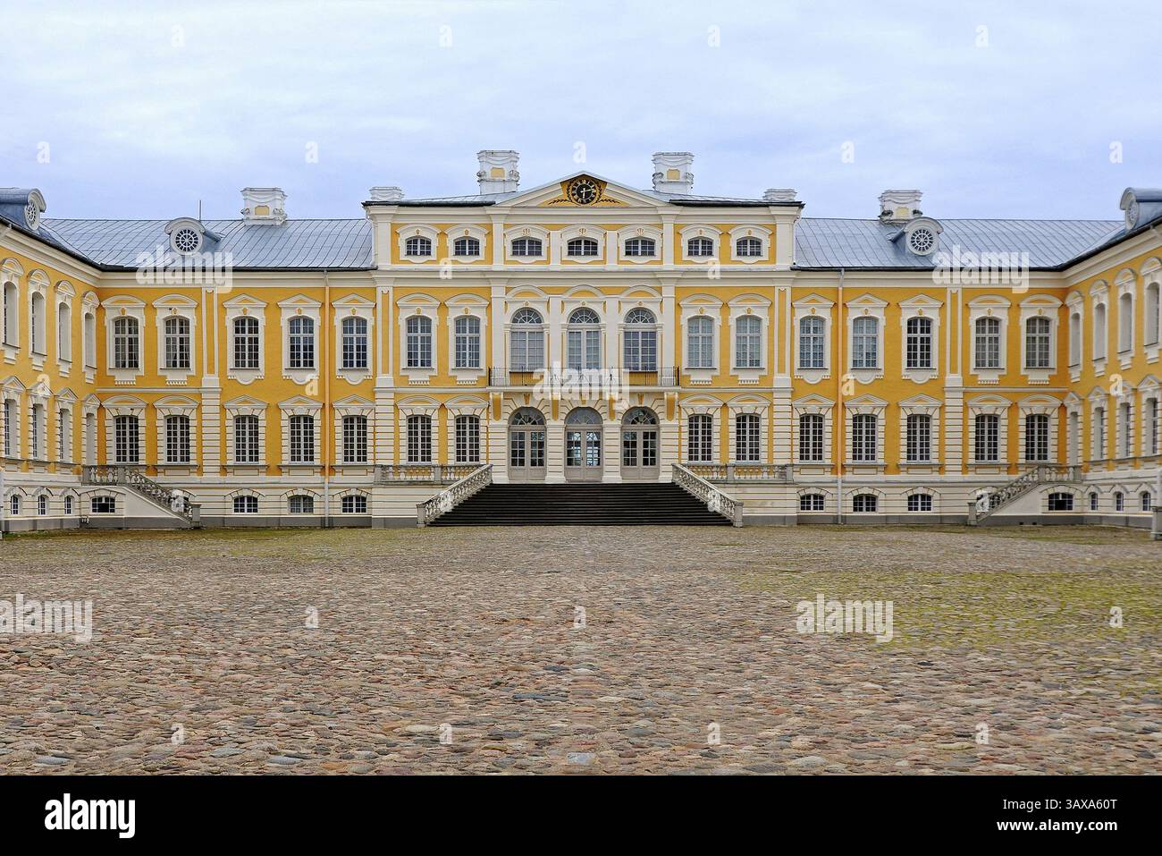 Rundale Castle, Latvia, Europe Stock Photo - Alamy