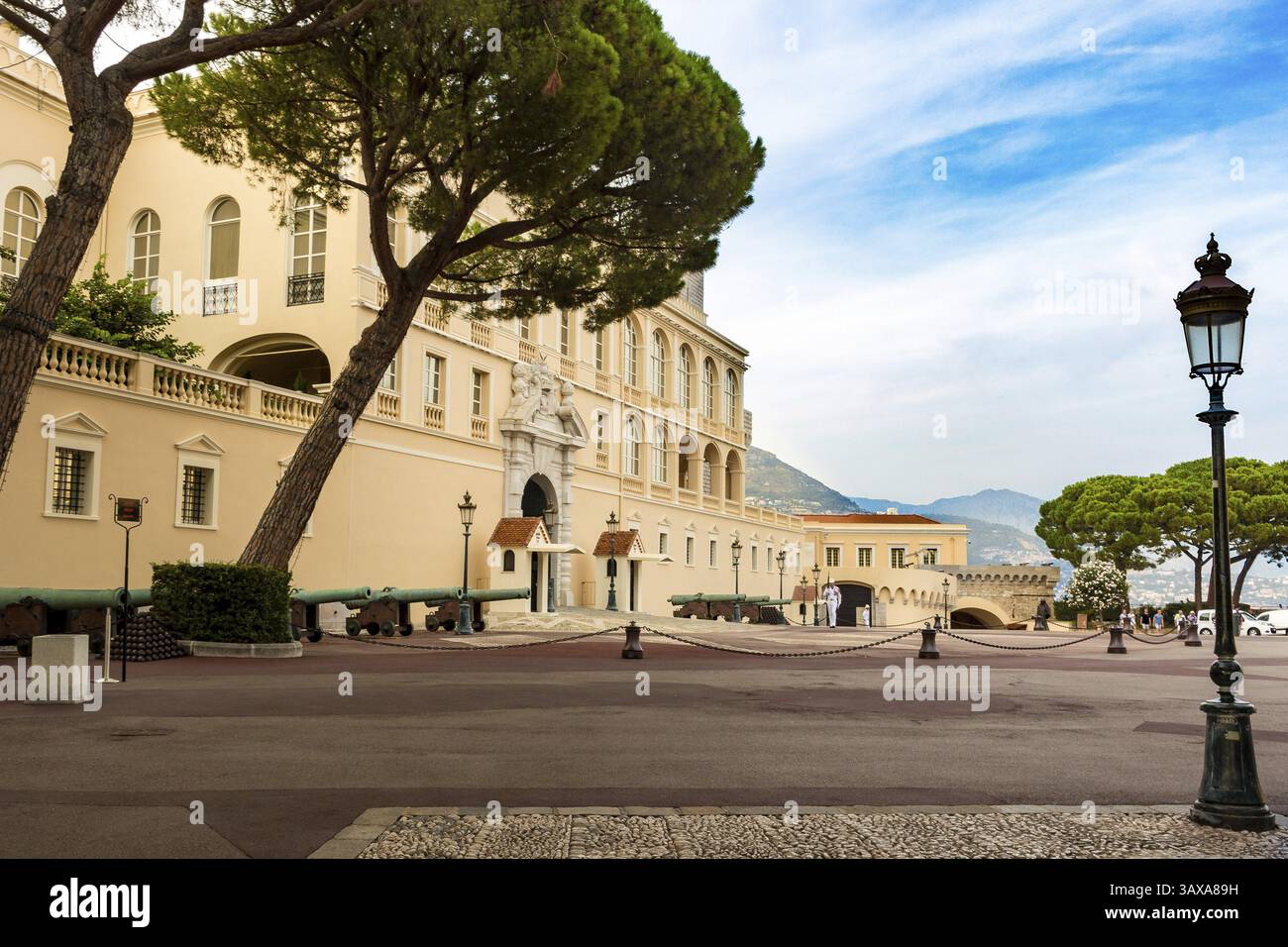 Princes Palace of Monaco. Official residence of the Prince of Monaco ...