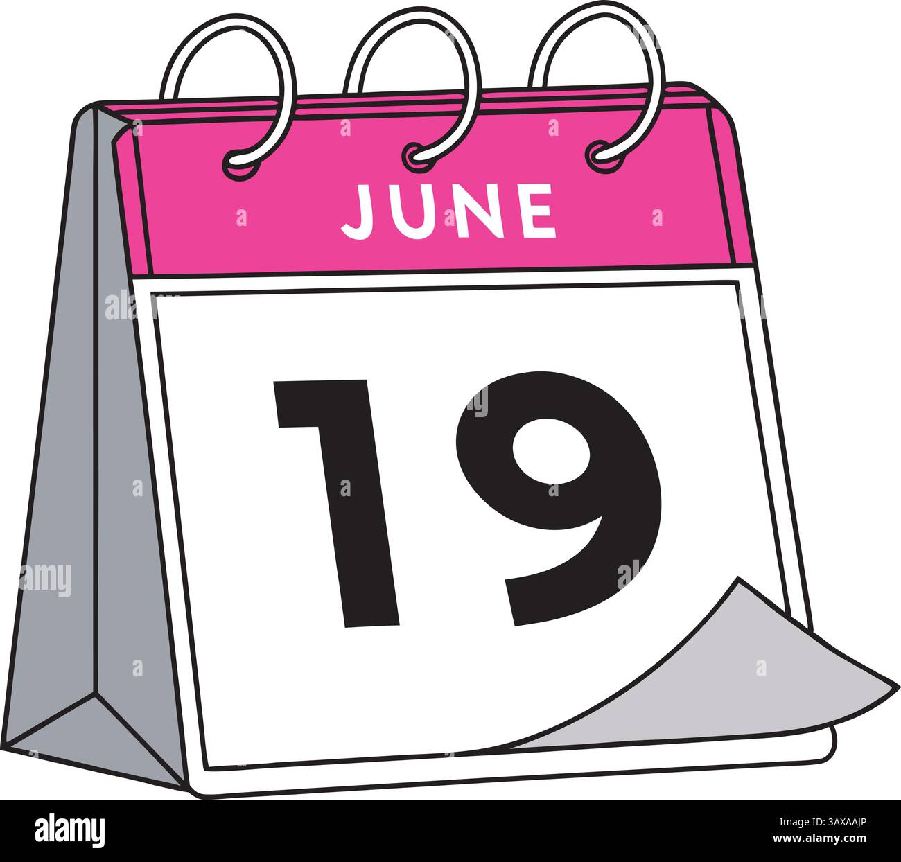 Juneteenth calendar Cut Out Stock Images & Pictures - Alamy
