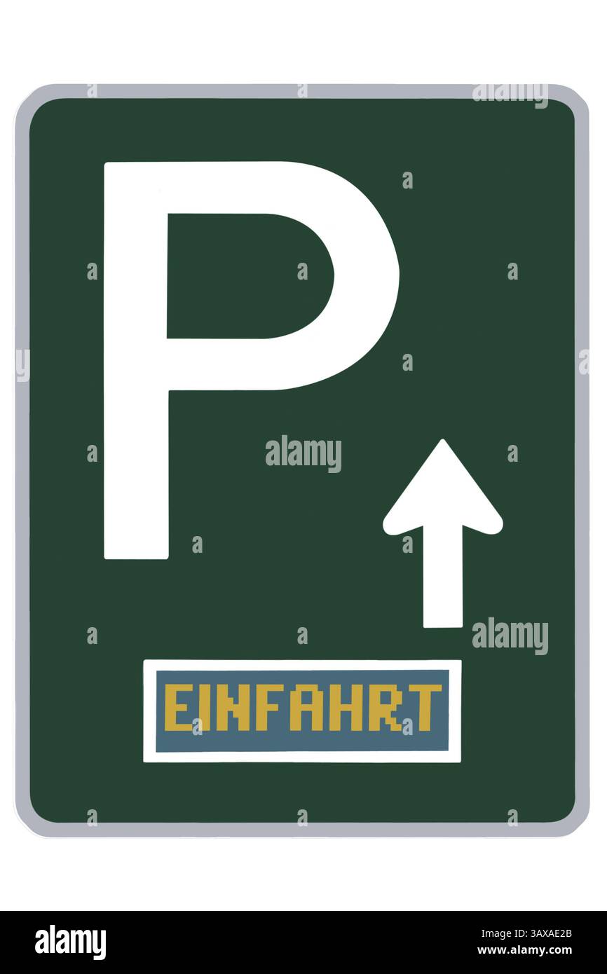 Illustration of a car park sign Illustration of a parking sign Stock ...