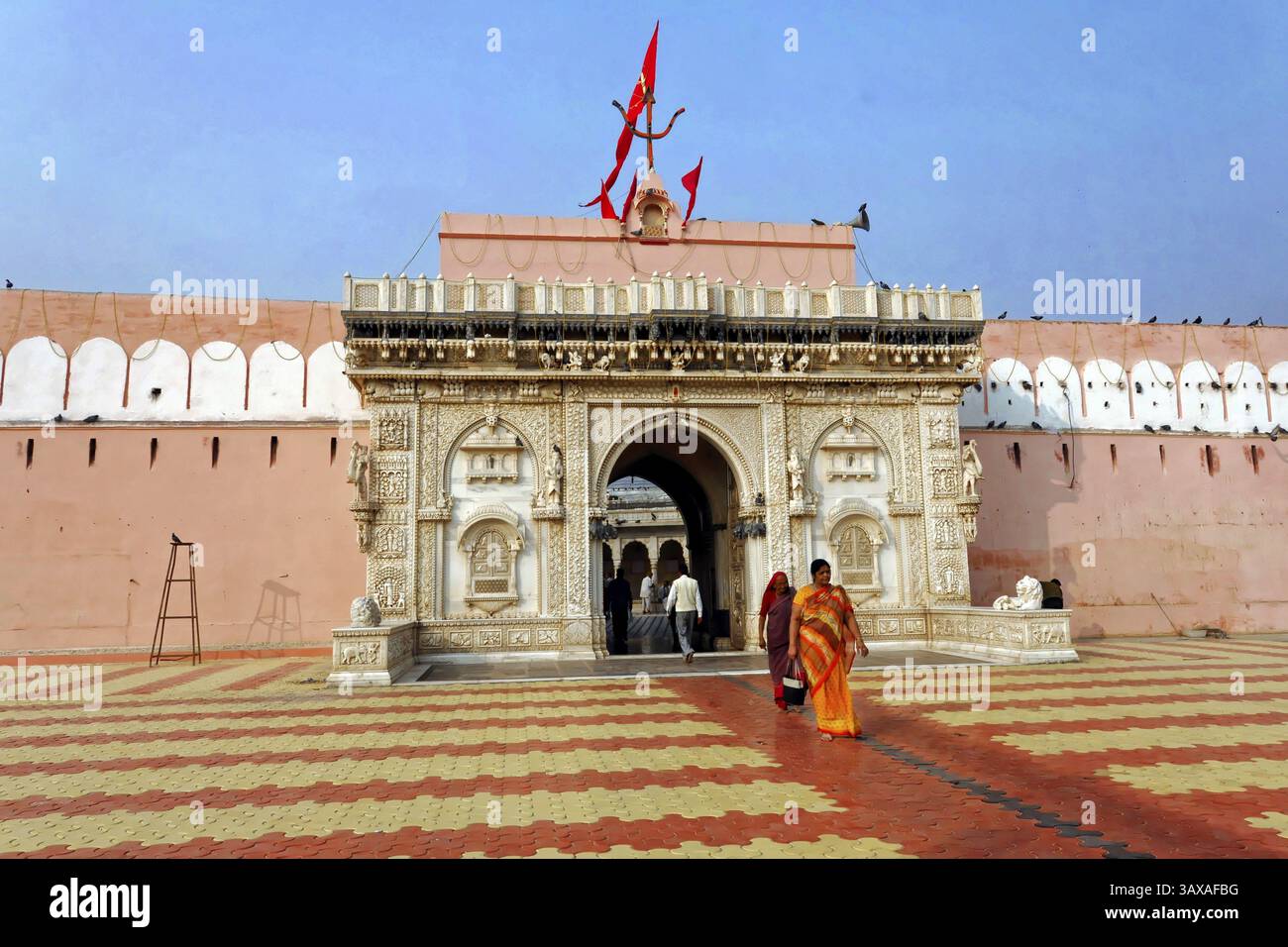 Rat temple of Karni Devi, near Bikaner, Rajasthan, India, A temple ...
