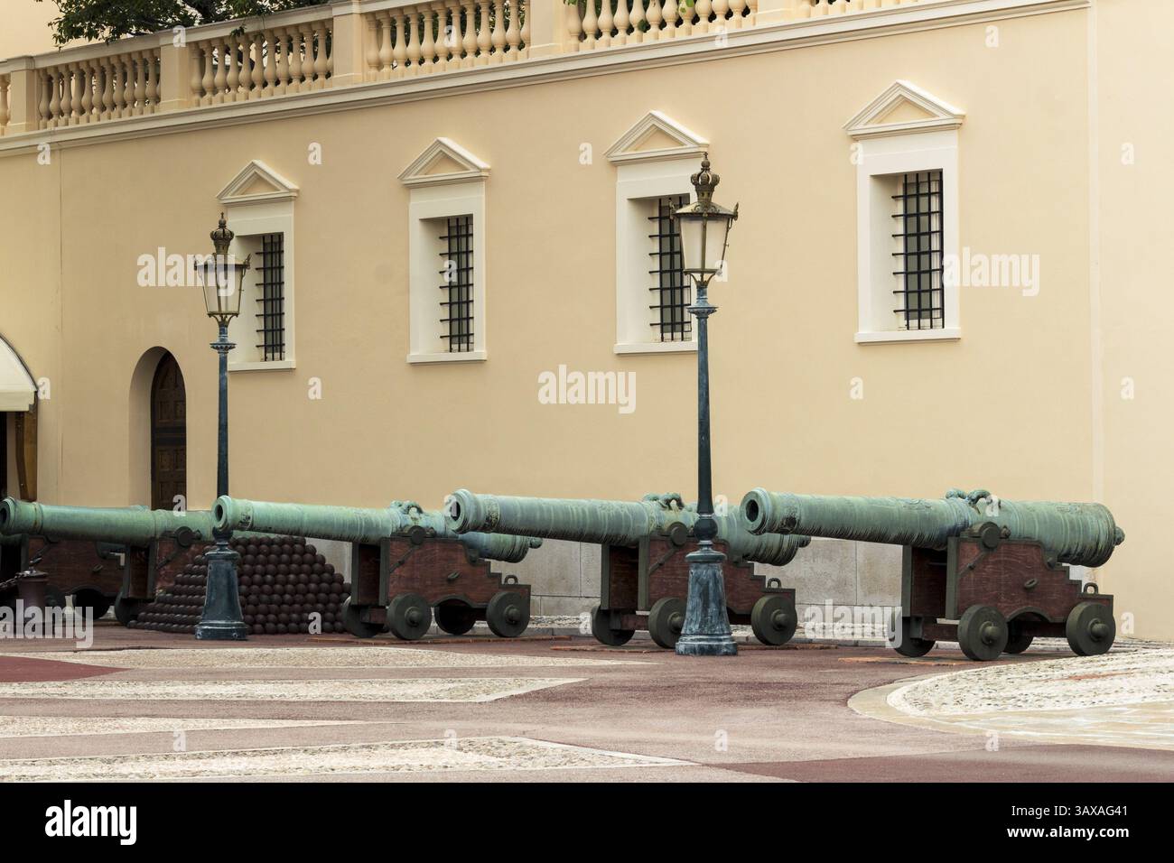 Princes Palace of Monaco. Official residence of the Prince of Monaco ...