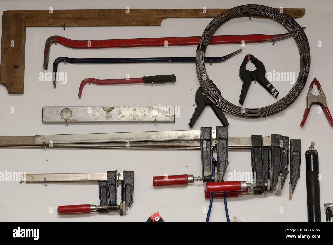 Work tools arranged neatly hi-res stock photography and images - Alamy