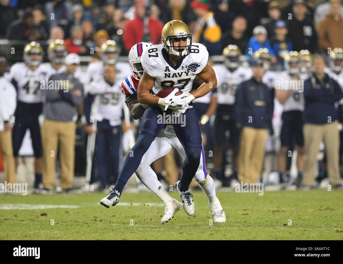 December 23rd, 2016:.Navy Midshipmen wide receiver Brandon Colon (87 ...