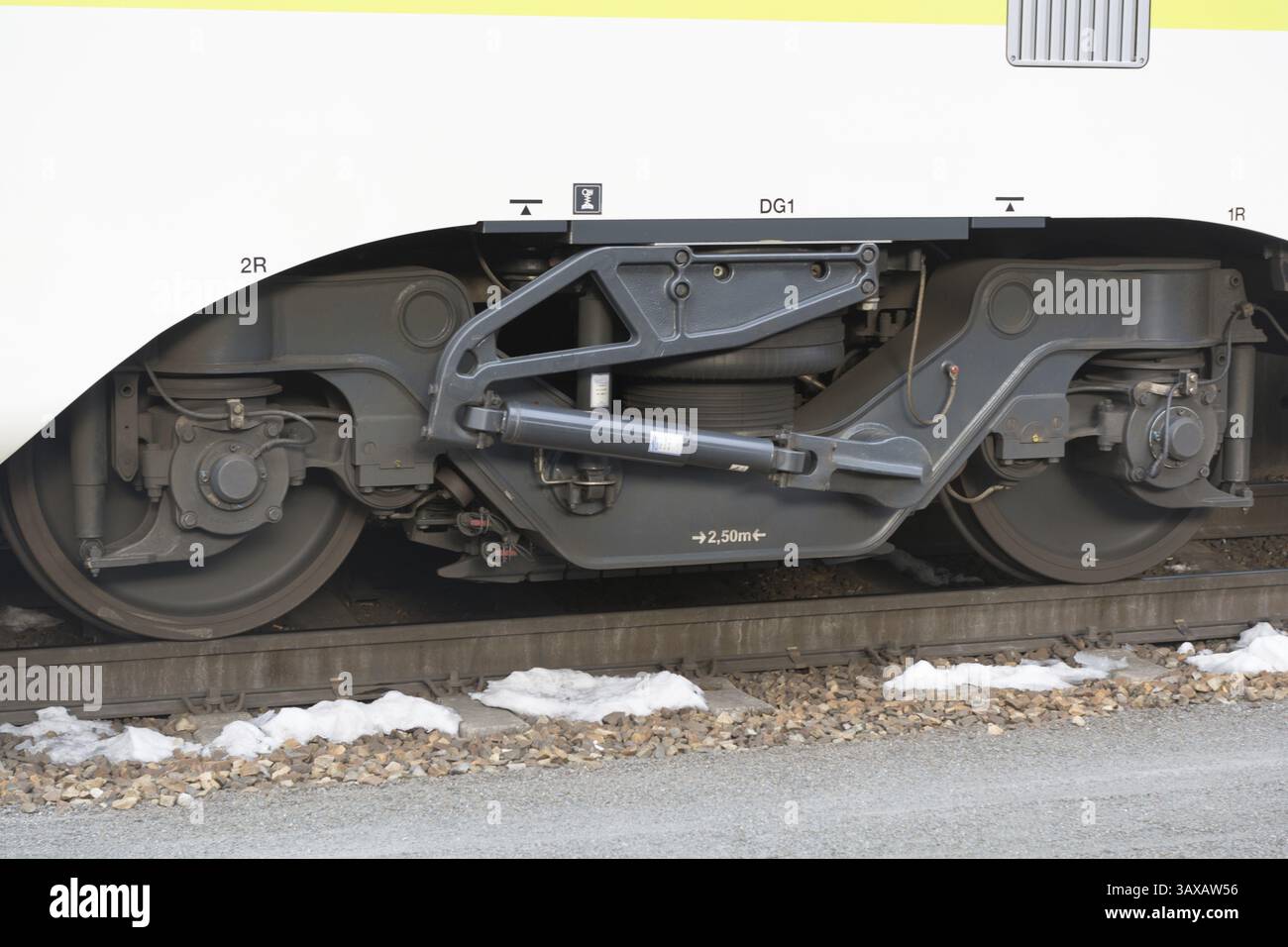 Close up of train wheels hi-res stock photography and images - Alamy