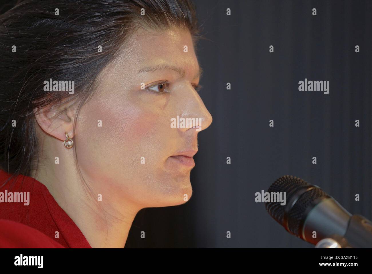 Sarah Wagenknecht, Left Party, German politician Stock Photo - Alamy