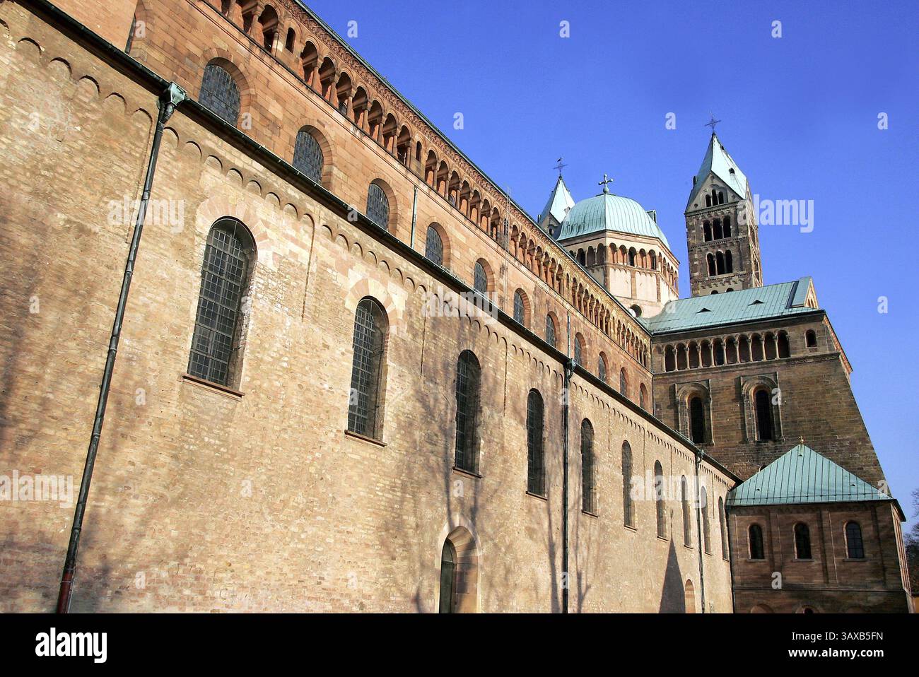 Speyer Cathedral is the largest preserved Romanesque church in Europe Stock Photo - Alamy