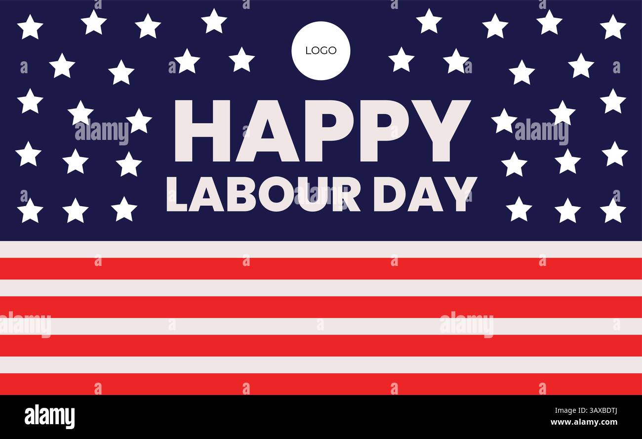 Banner poster usa flag greeting Stock Vector Image & Art - Alamy