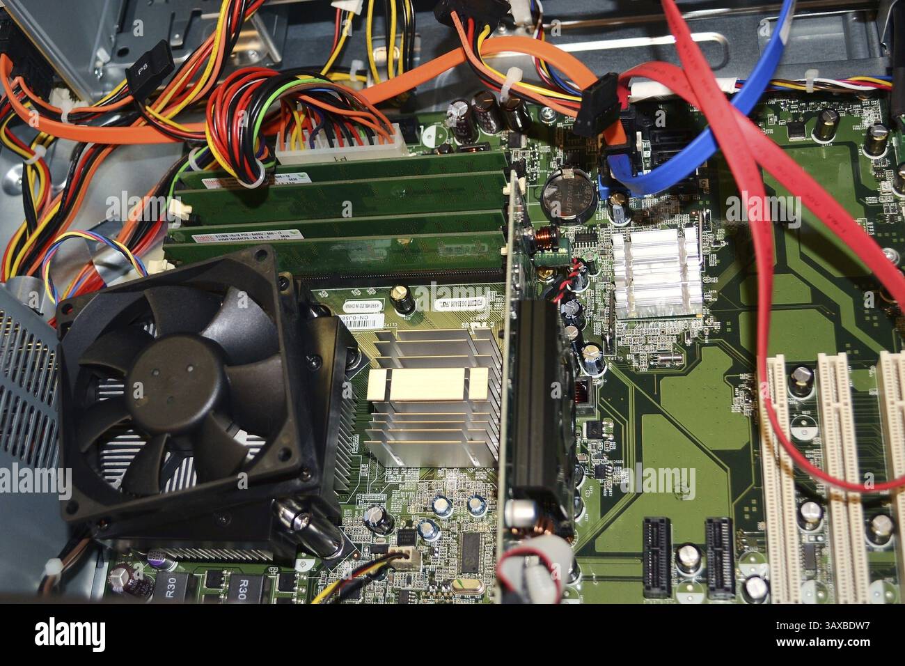 The inner workings of a computer Stock Photo - Alamy