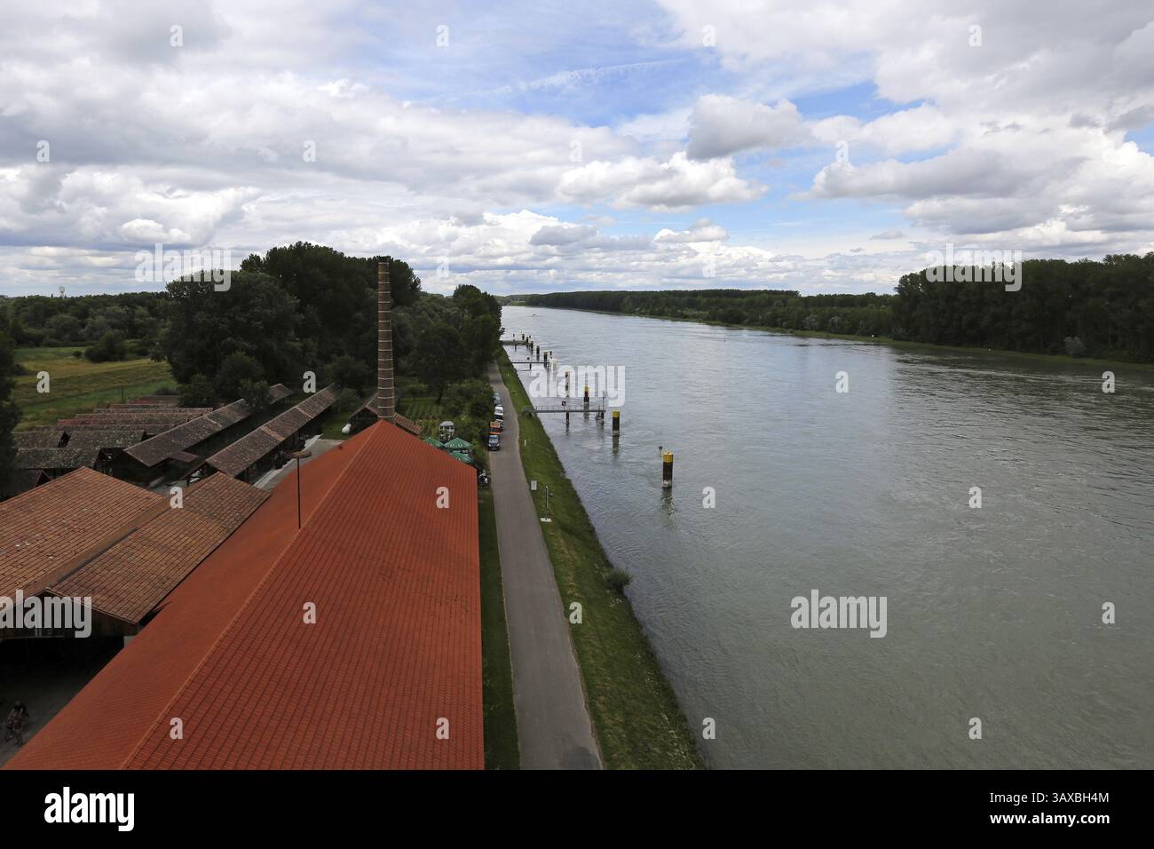 Top down shot rhine river hi-res stock photography and images - Alamy