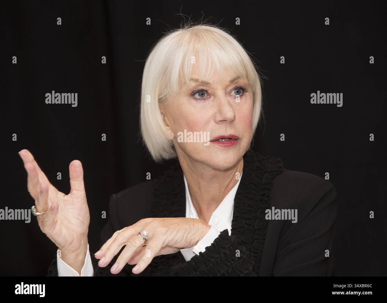 December 3, 2016 - New York, New York, U.S. - HELEN MIRREN promotes the ...