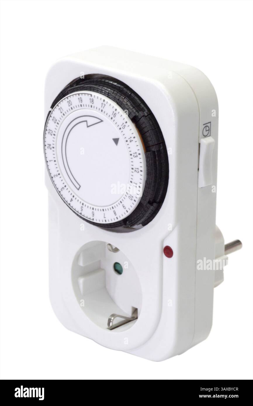 Timer - cropped on a white background Stock Photo - Alamy