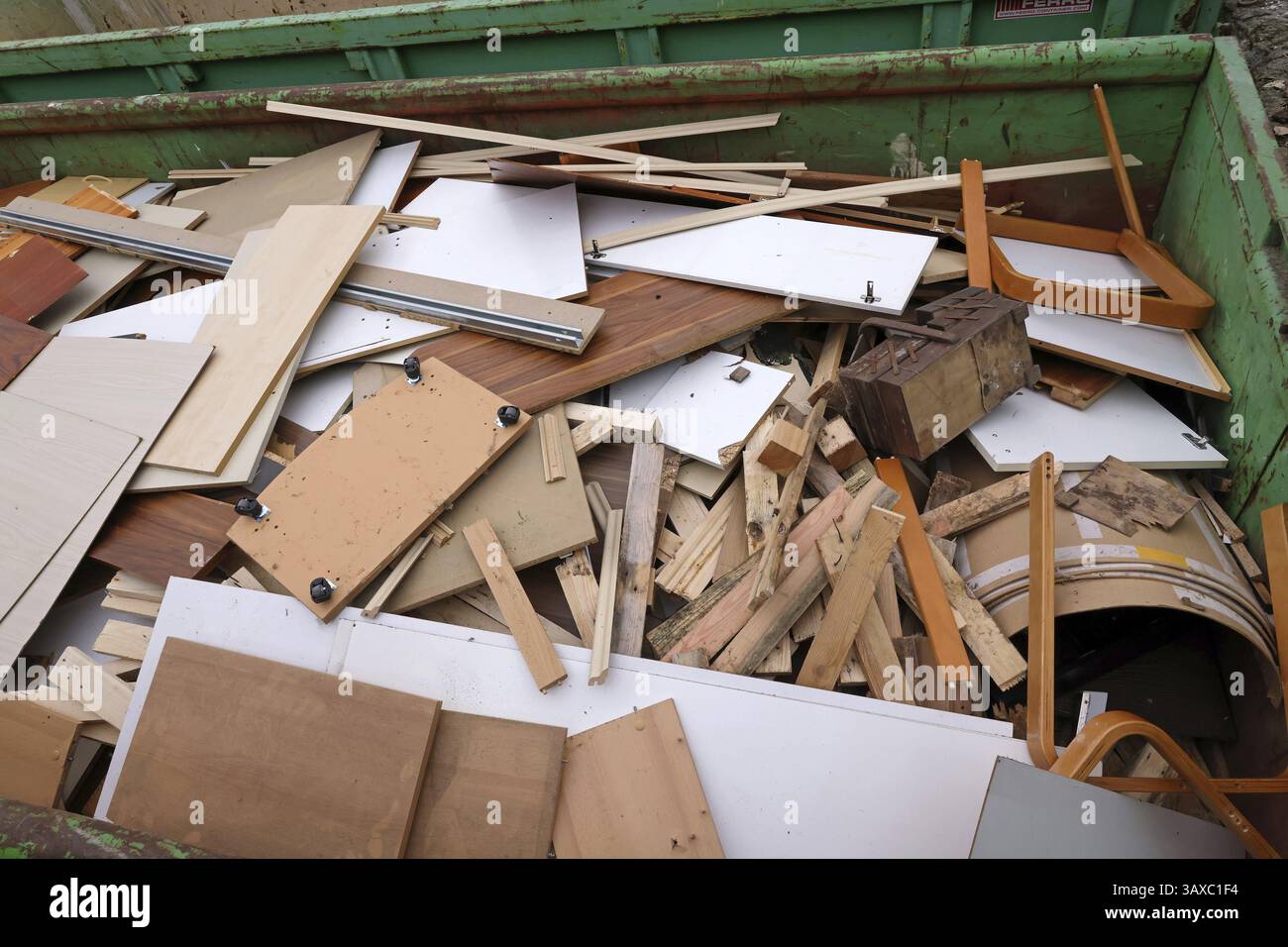 Wood as a recyclable material Stock Photo - Alamy