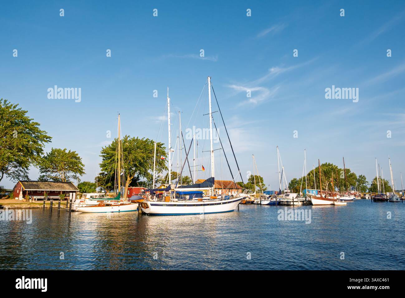 Orth harbour marina boats hi-res stock photography and images - Alamy