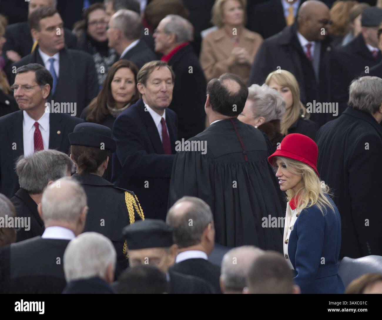 Kellyanne conway inauguration hi-res stock photography and images - Alamy