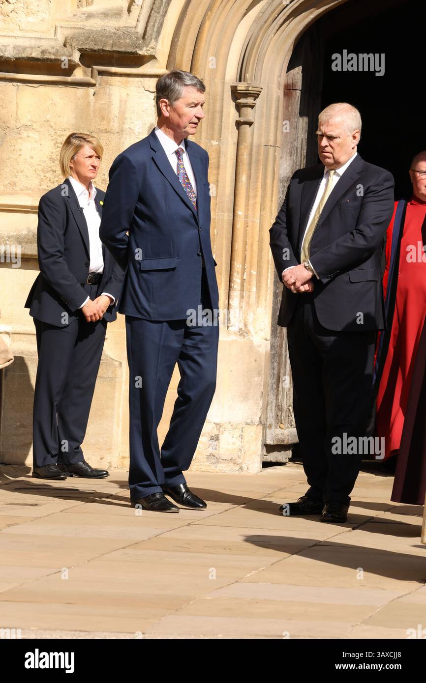 London, UK. 20th Apr, 2025. WINDSOR, ENGLAND - APRIL 20: Vice Admiral ...