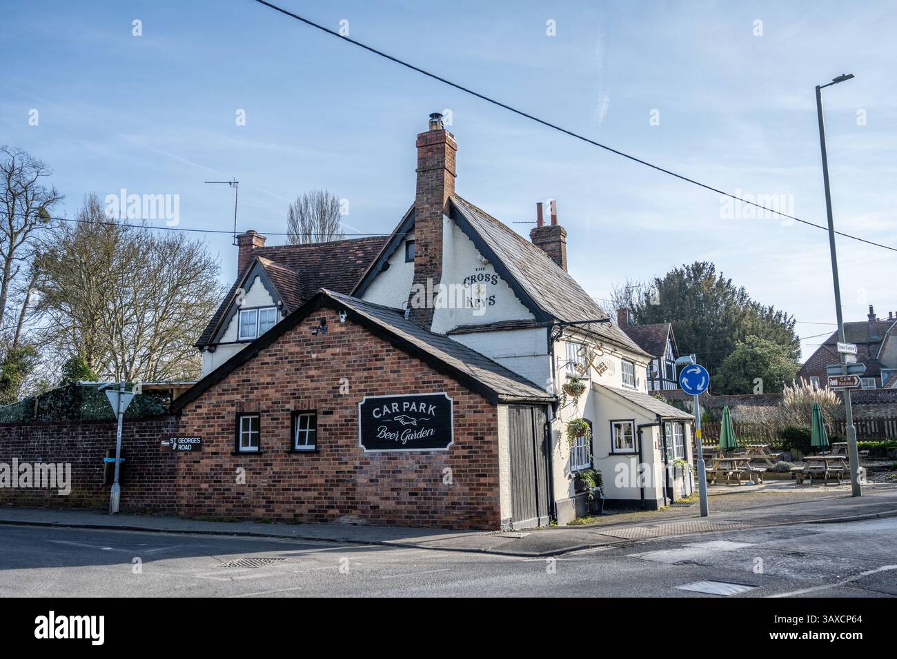 The Cross Keys Public House, Wallingford Stock Photo - Alamy