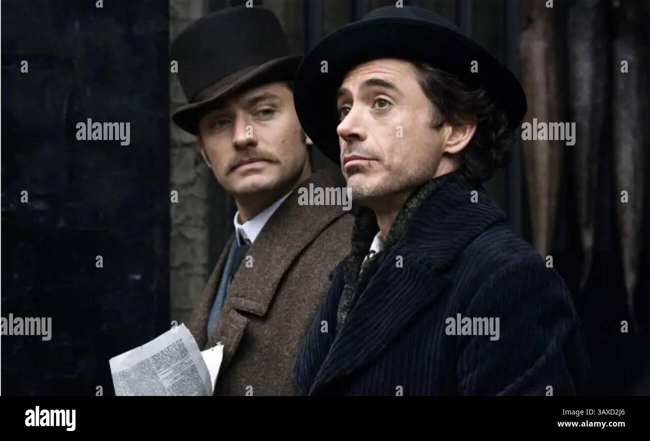 SHERLOCK HOLMES 2009 Warner Bros. Pictures film with Robert Downey Jnr ...