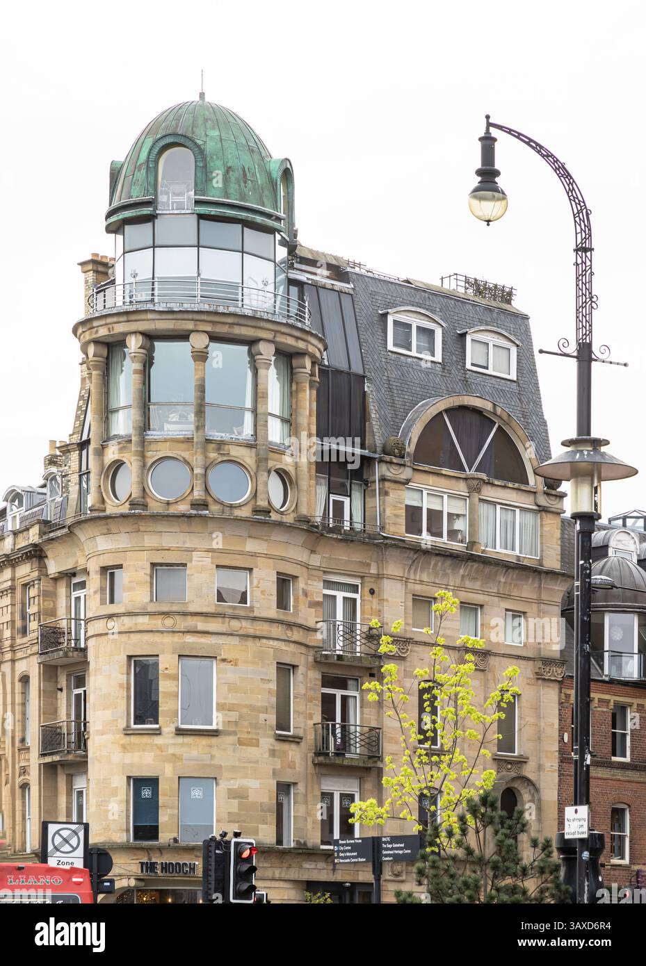 Newcastle, UK - Apr 12, 2025 - Architecture exterior of Baltic chambers ...