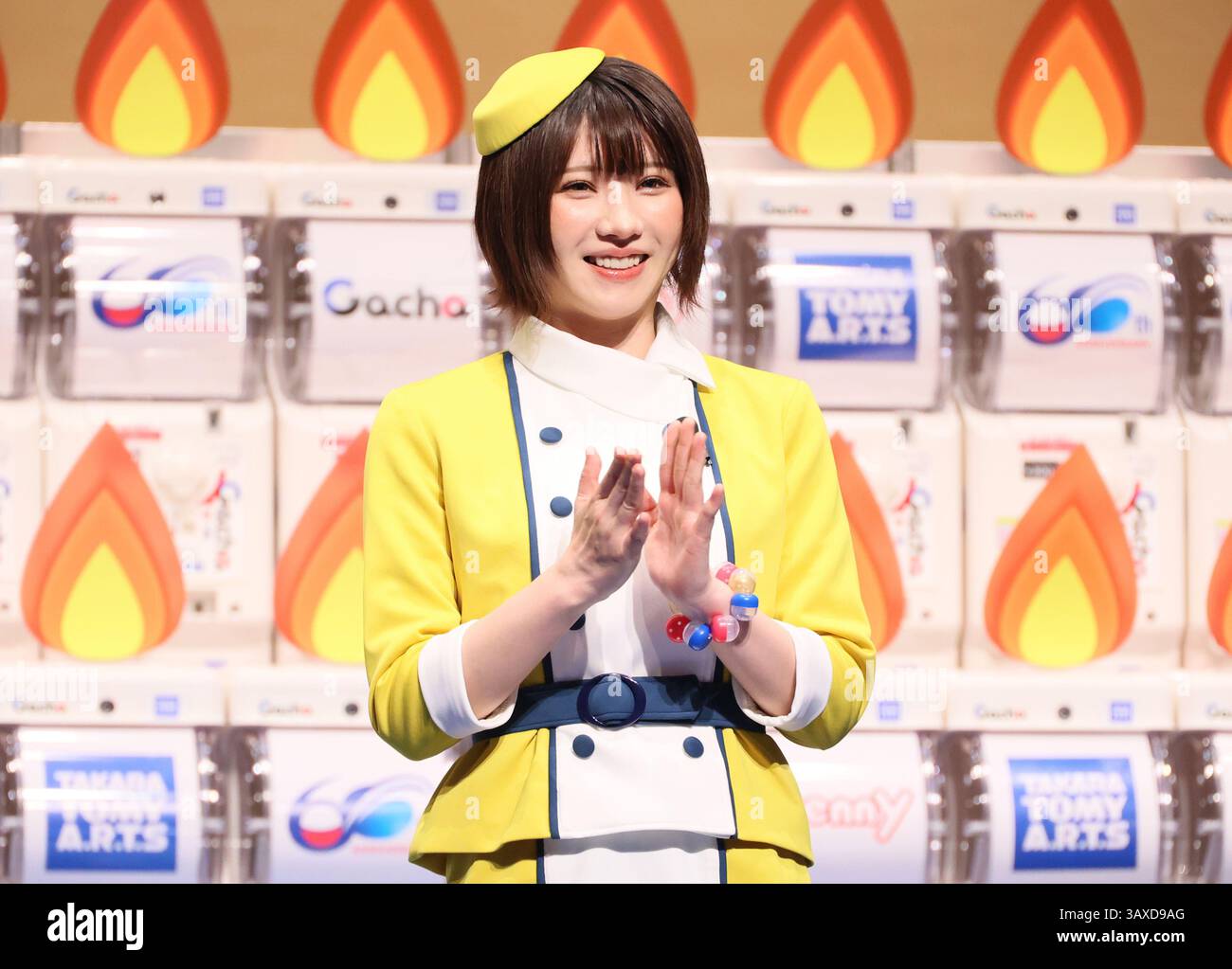 April 21, 2025, Tokyo, Japan - Japanese cosplayer Enako poses for photo ...